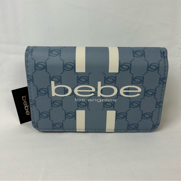 bebe | Bags | New Bebe Crossbody Purse Clutch Three Compartments Light ...